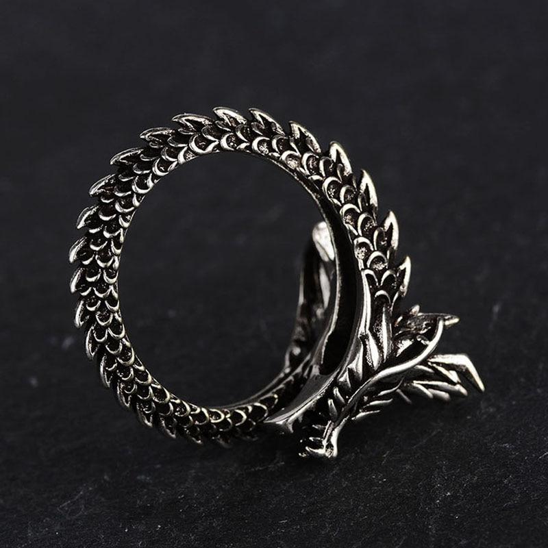 Drake of Demise Dragon Ring– Pure Valhalla